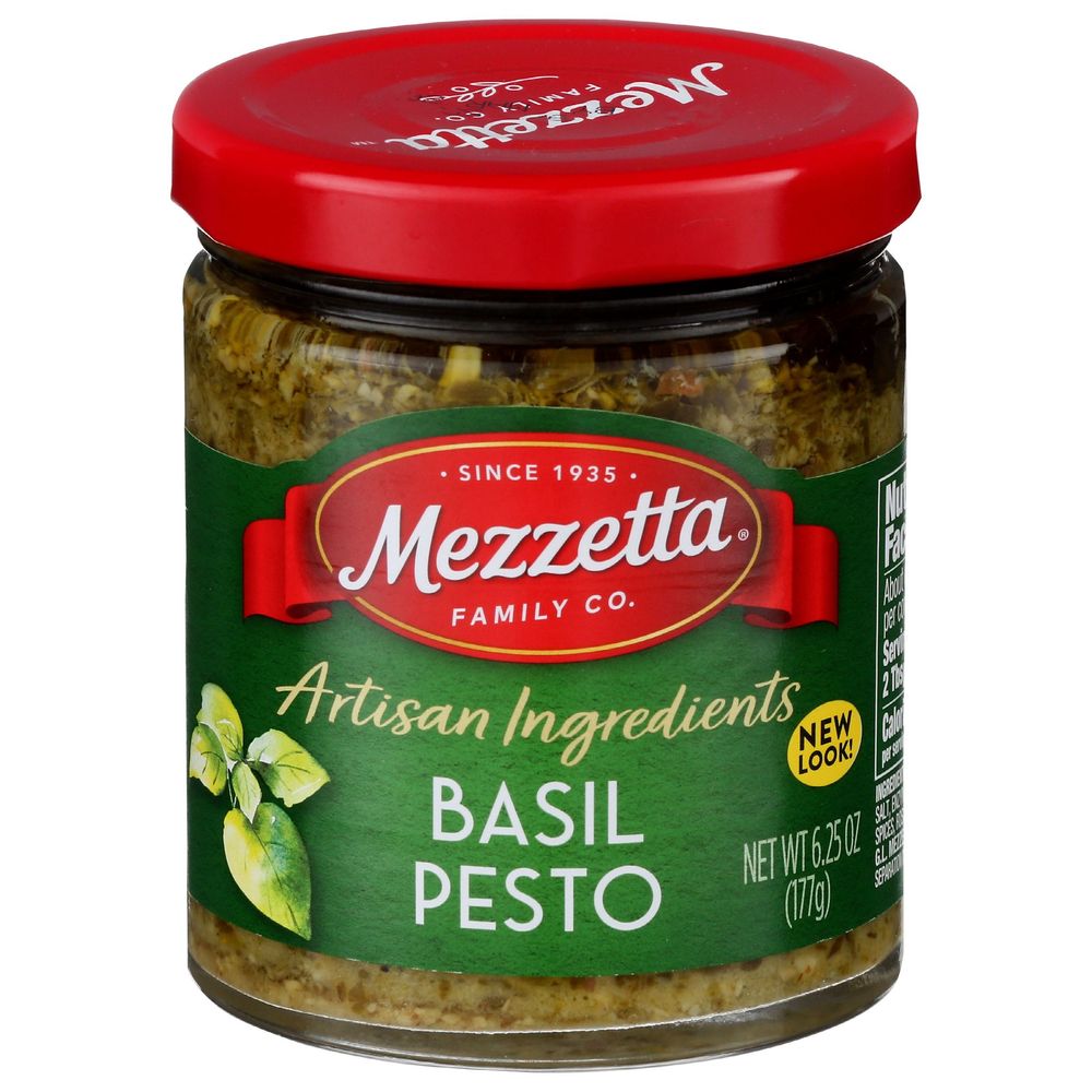 Mezzetta Artisan Ingredients Basil Pesto, 6.25 Fluid Ounce -- 6 per case