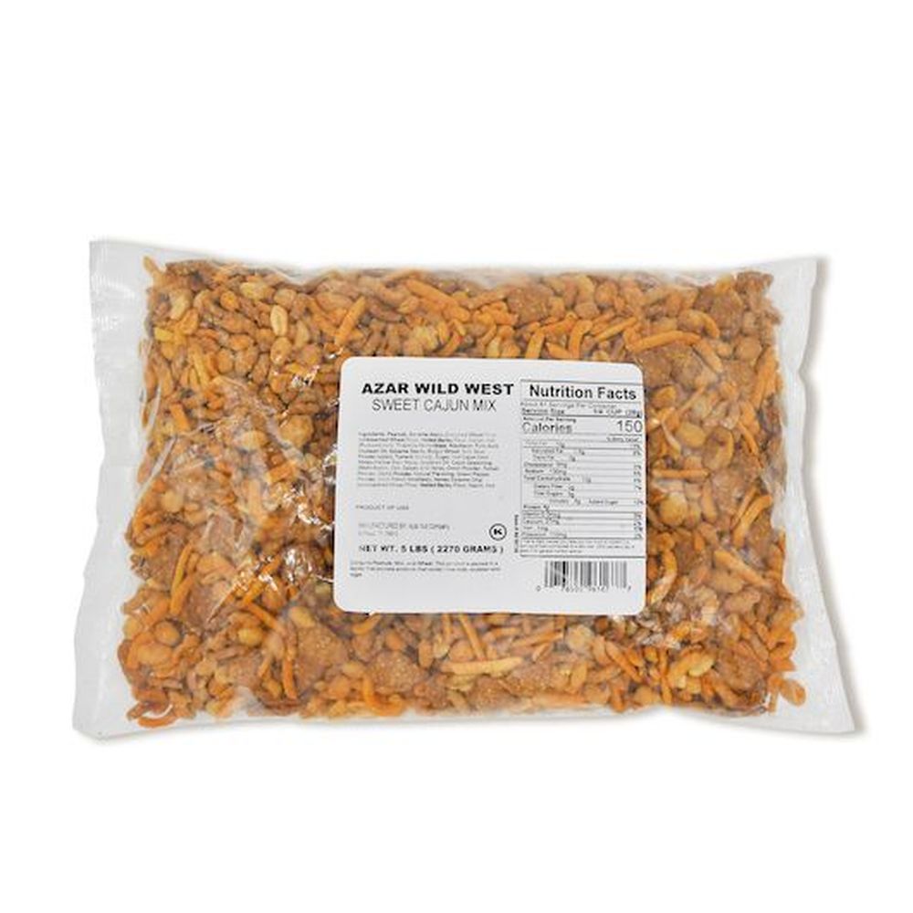 Azar Nut Wild West Sweet Cajun Snack Mix Case | FoodServiceDirect