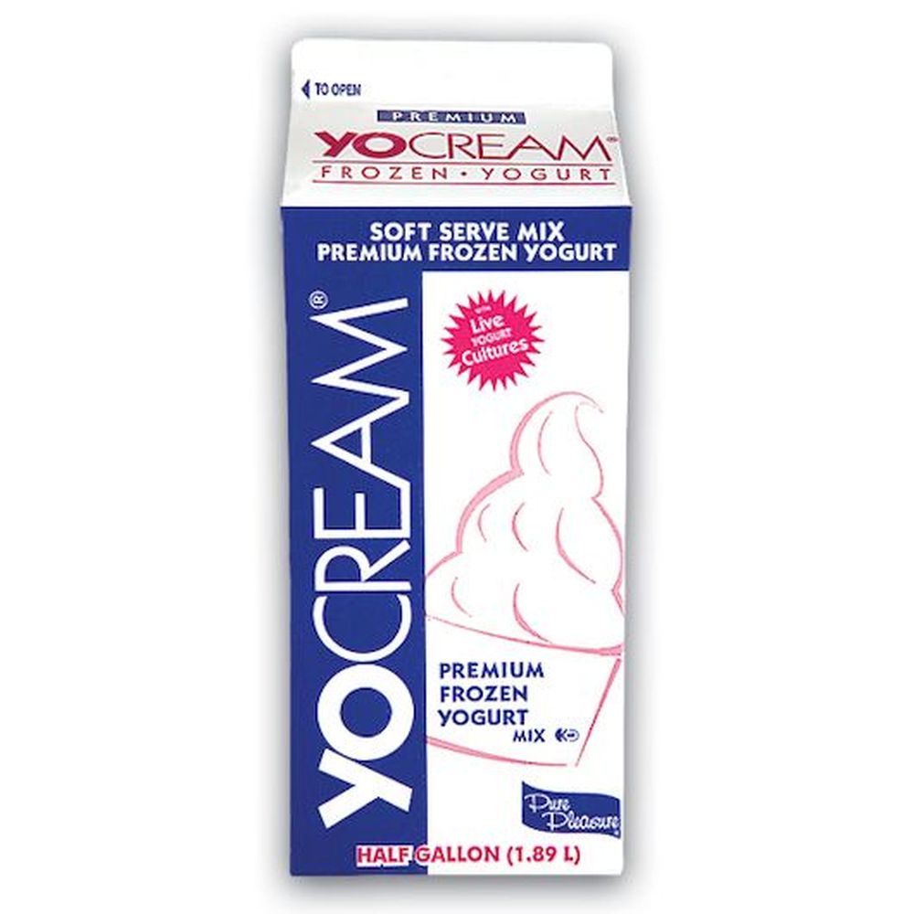 Dannon YoCream Premium Peanut Butter Frozen Yogurt Case | FoodServiceDirect