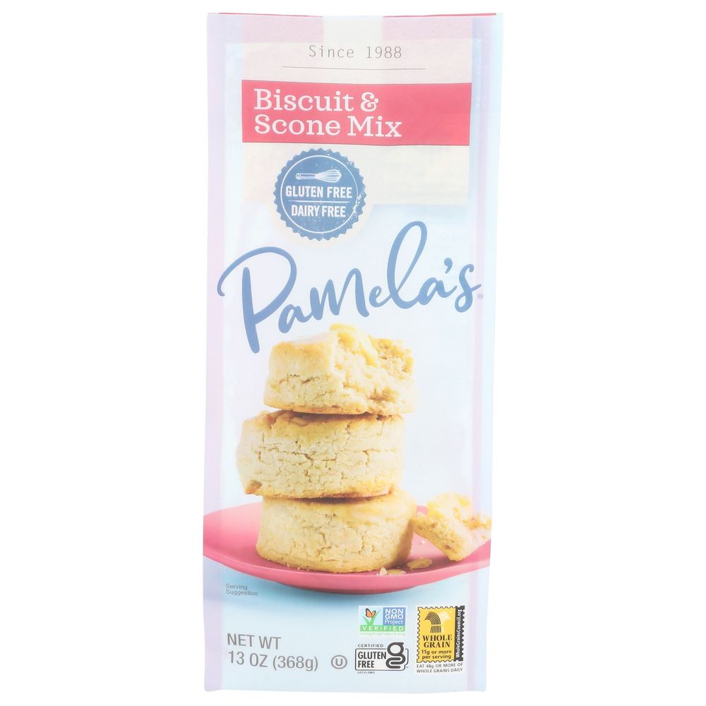 Pamela's Biscuit and Scone Mix, 13 Ounce -- 6 per case