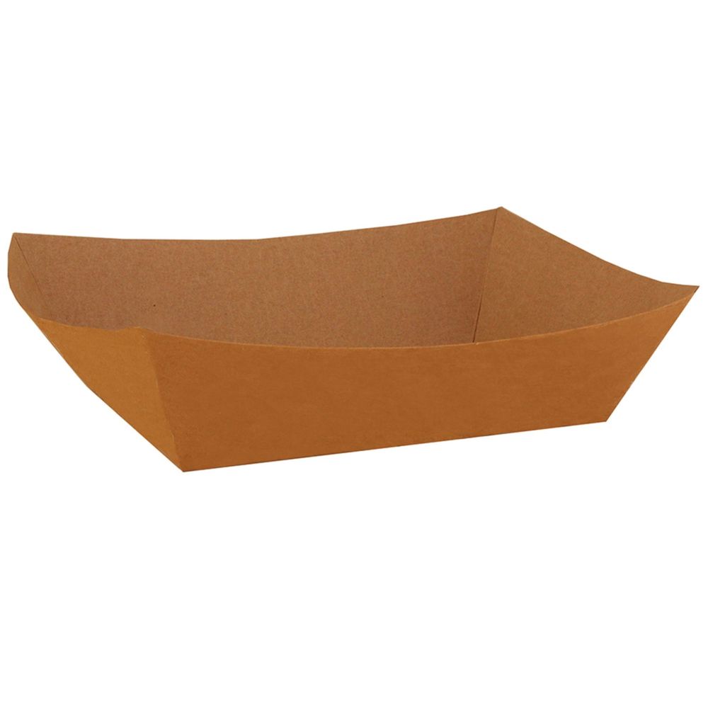Southern Champion Tray Kraft Paperboard Rectangular Eco Food Tray, 6 ...