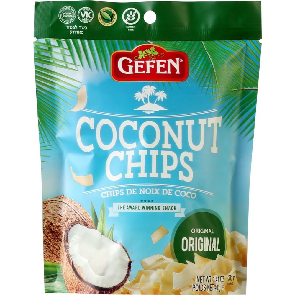 Gefen Original Coconut Chips, 1.41 Ounce -- 12 per case