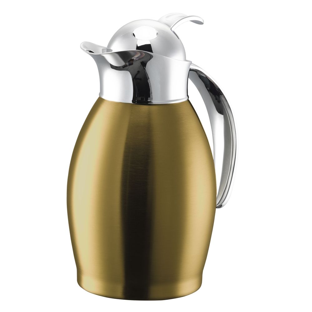 Service Ideas Nicollet Series Vintage Gold Finish Stainless Vacuum ...