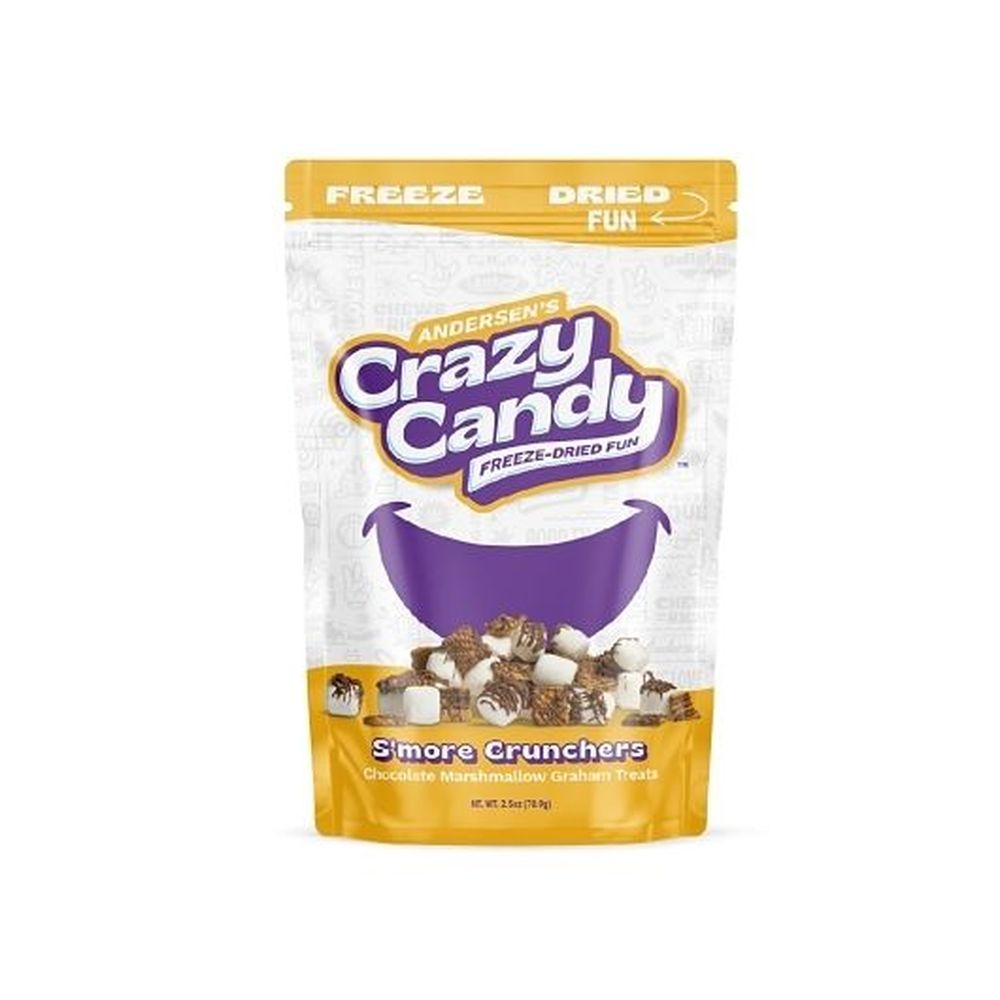 Crazy Candy Classic S'more Crunchers, 2.5 Ounce -- 12 per case