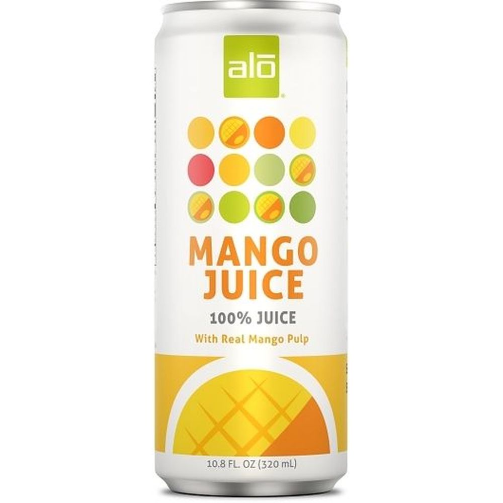 Alo Mango Juice with Real Mango Pulp, 10.8 Ounce -- 12 per case