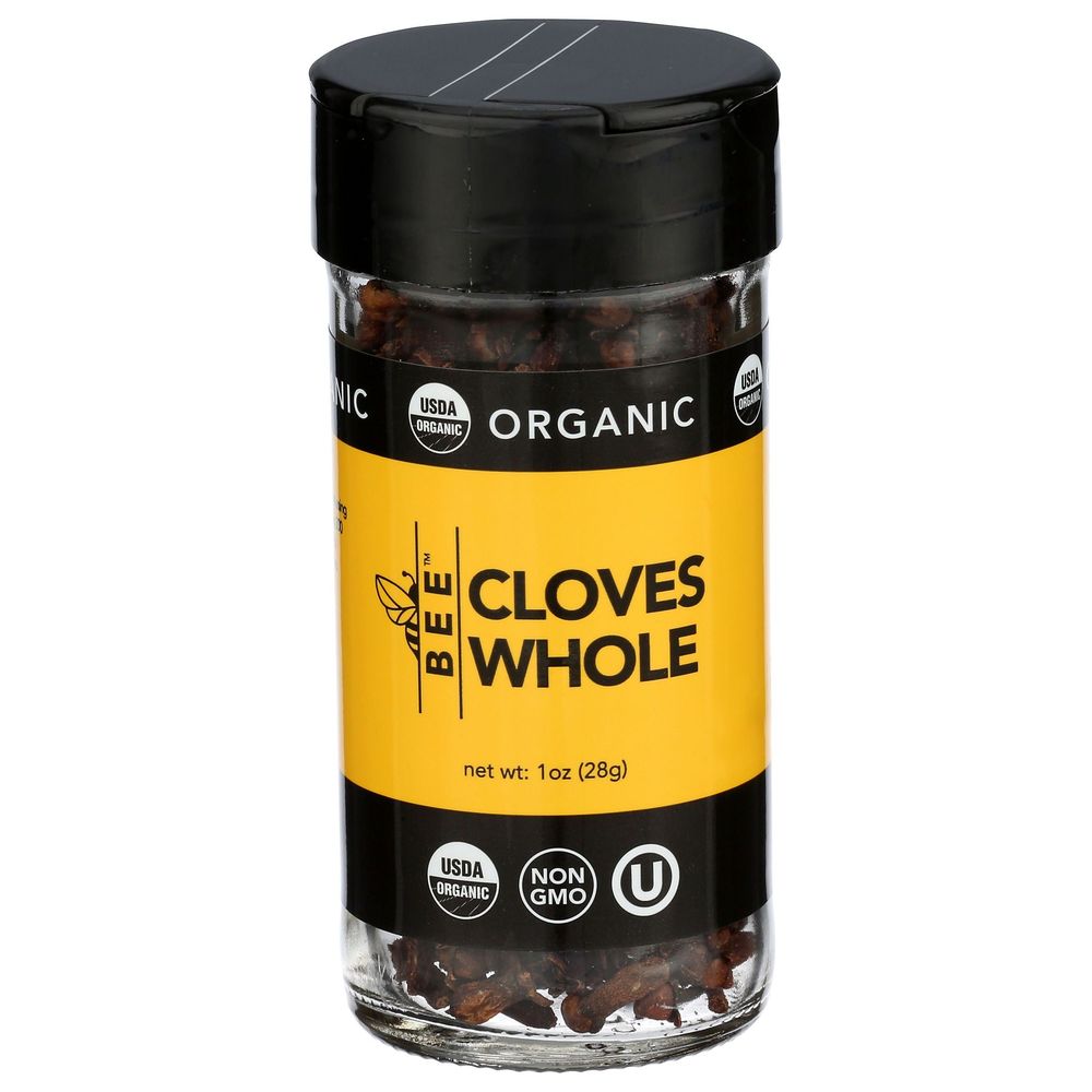 Bee Spices Organic Whole Cloves, 1 Ounce -- 6 per case