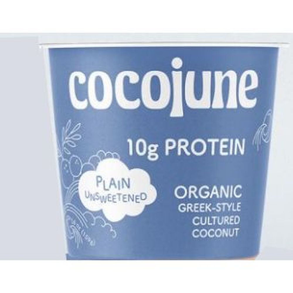 Cocojune Organic Plain Unsweetened Greek-Style Cultured Coconut Yogurt ...
