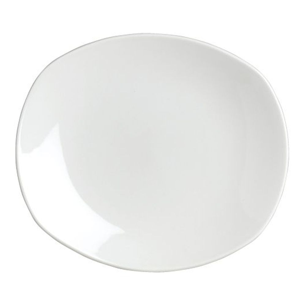 Steelite Taste Alumina Vitrified 10 x 9 inch Spice Plate, 24 Count