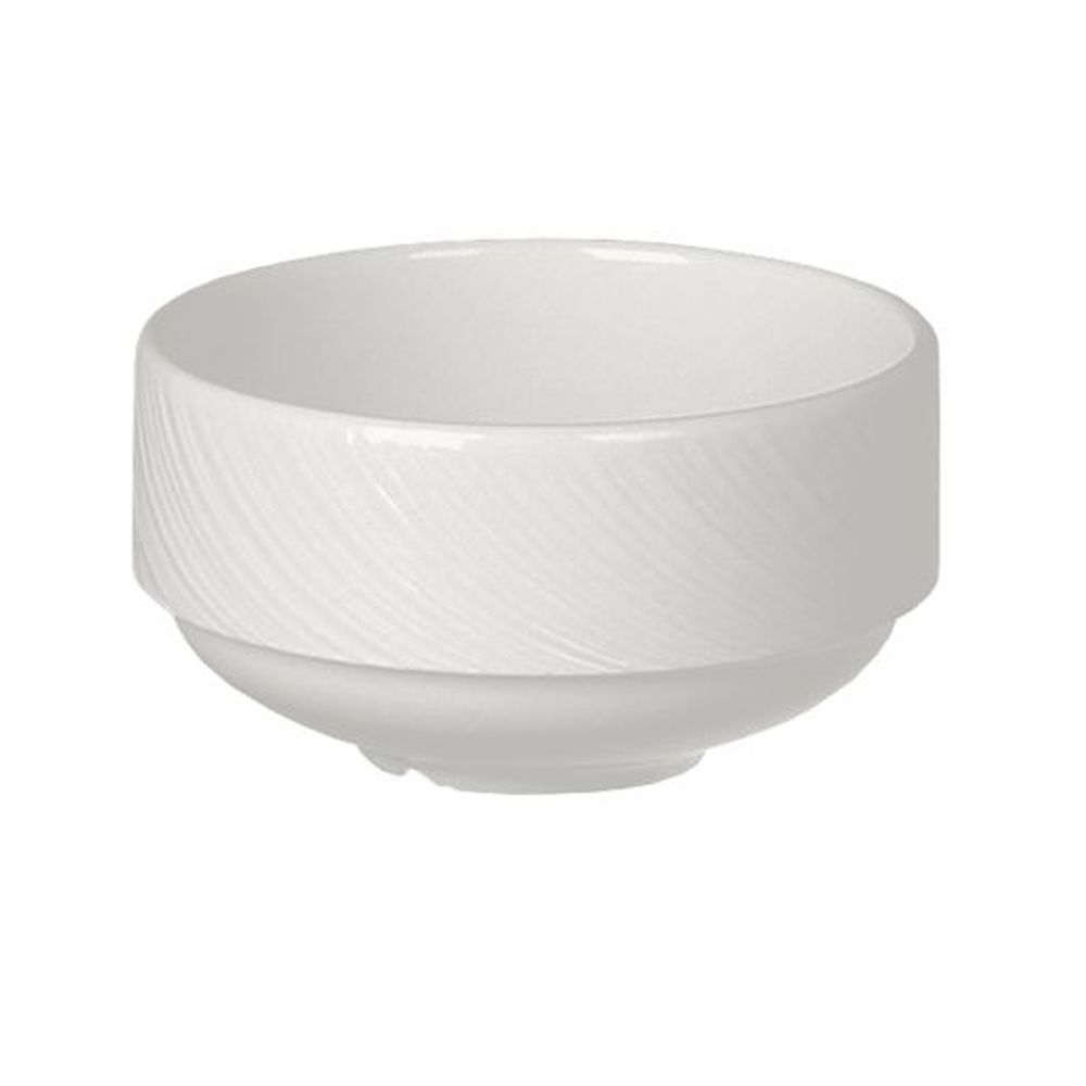 Steelite Spyro Alumina Vitrified 10 Ounce Unhandled Stacking Soup Cup ...