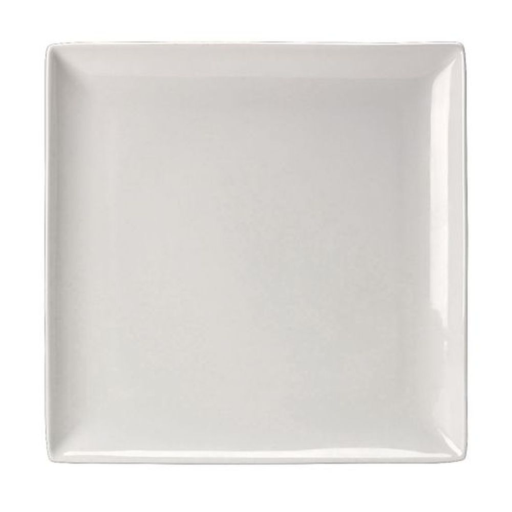 Steelite Taste Alumina Vitrified 10 1/2 inch Square Plate, 6 Count