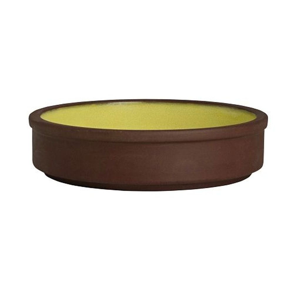 Maham Studio Spice Saffron Stoneware 5 Ounce Stacking Tray, 12 Count