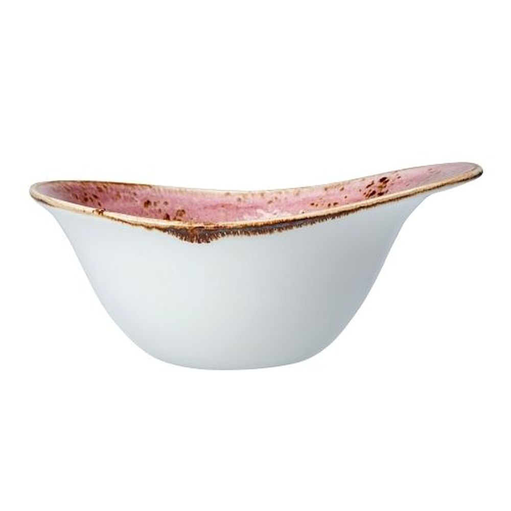 Steelite Craft Raspberry Alumina Vitrified 4 Ounce Freestyle Bowl, 12 Count
