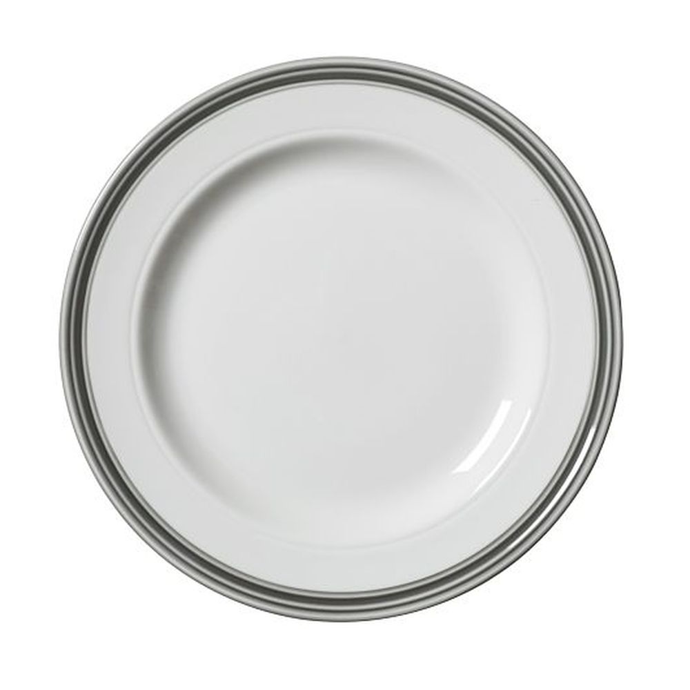 Steelite Bead Wash Truffle Alumina Vitrified 10 inch Plate, 12 Count