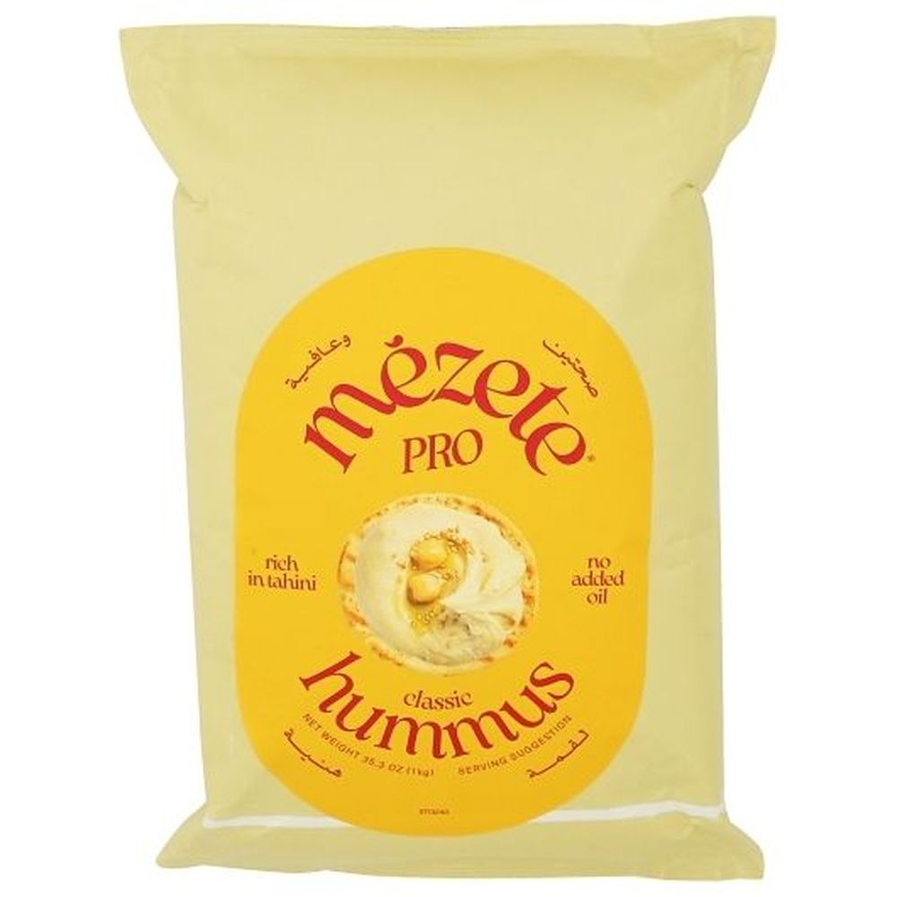Mezete Middle Eastern Classic Hummus, 35.3 Ounce -- 4 per case
