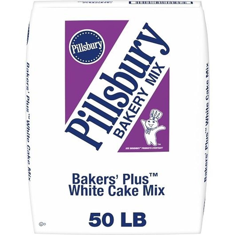Pillsbury Baker's Plus White Cake Bakery Mix | FoodServiceDirect