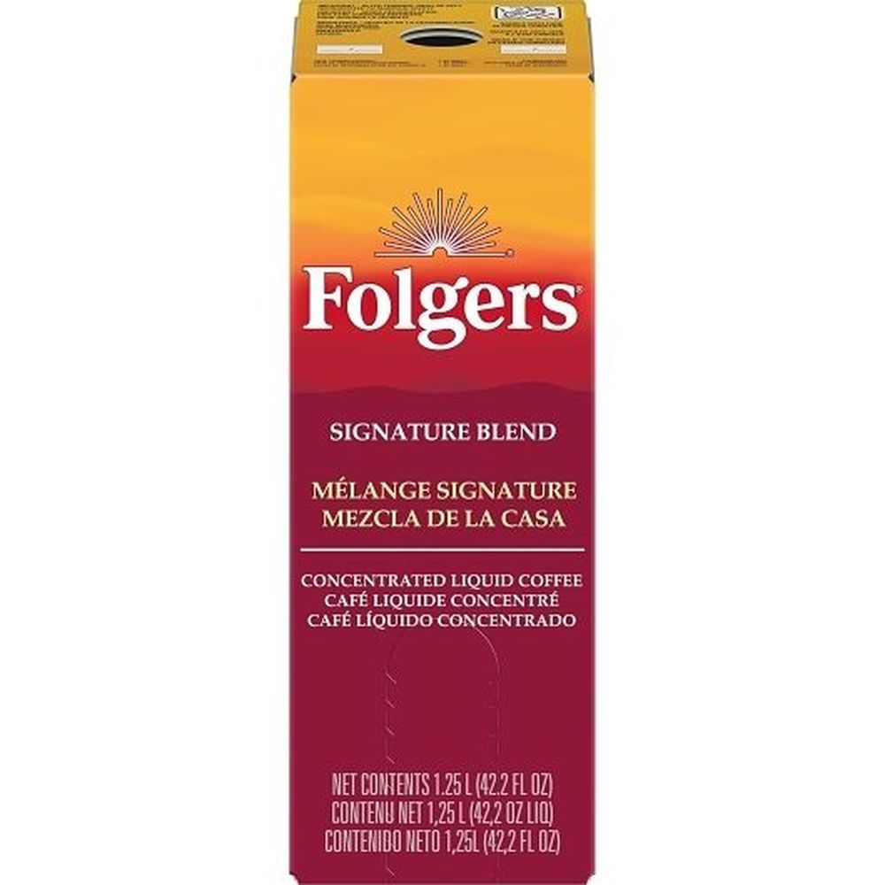Folgers Signature Blend Coffee Liquid Case | FoodServiceDirect