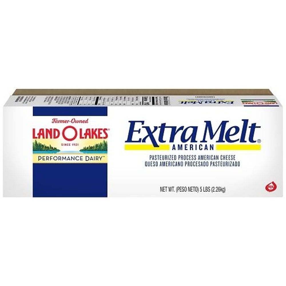 Bulk Food Items - Land O Lakes American Extra Melt White Process Cheese ...