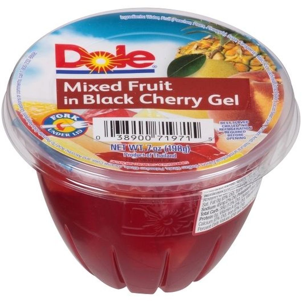 Dole Mixed Fruit In Black Cherry Gel Case | FoodServiceDirect