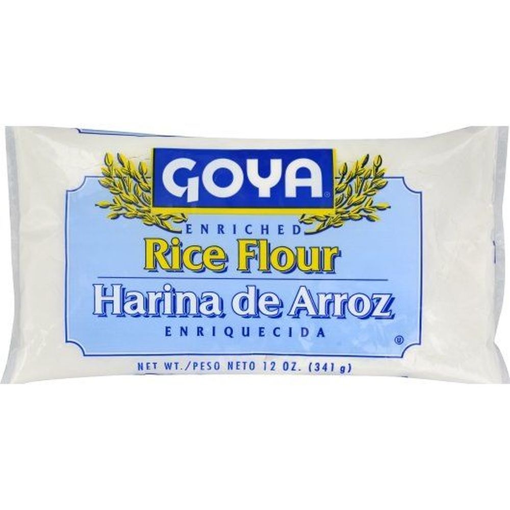 Goya White Rice Flour, 12 Ounce -- 24 per case