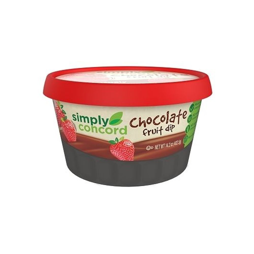 Simply Concord Chocolate Fruit Dip, 14.2 Ounce -- 12 per case