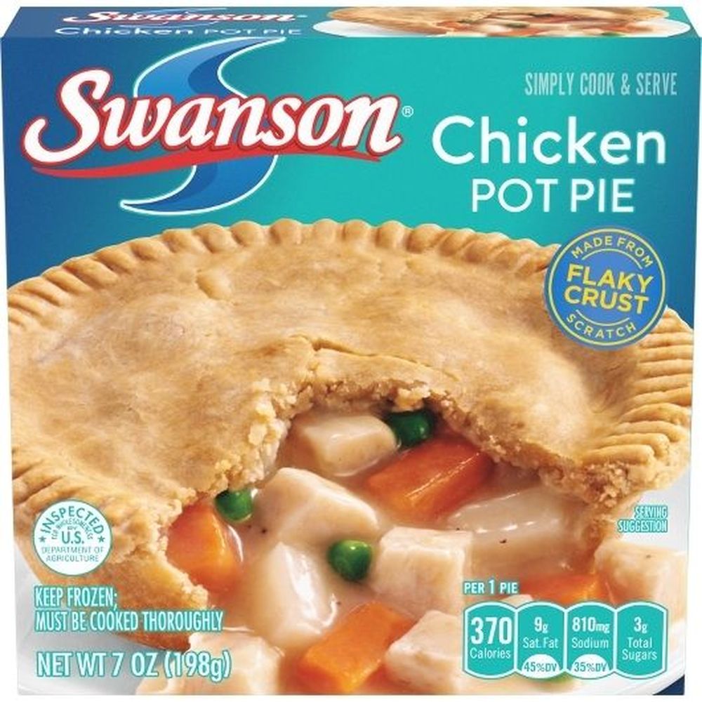 Pinnacle Foods Swanson Chicken Pot Pie Case | FoodServiceDirect