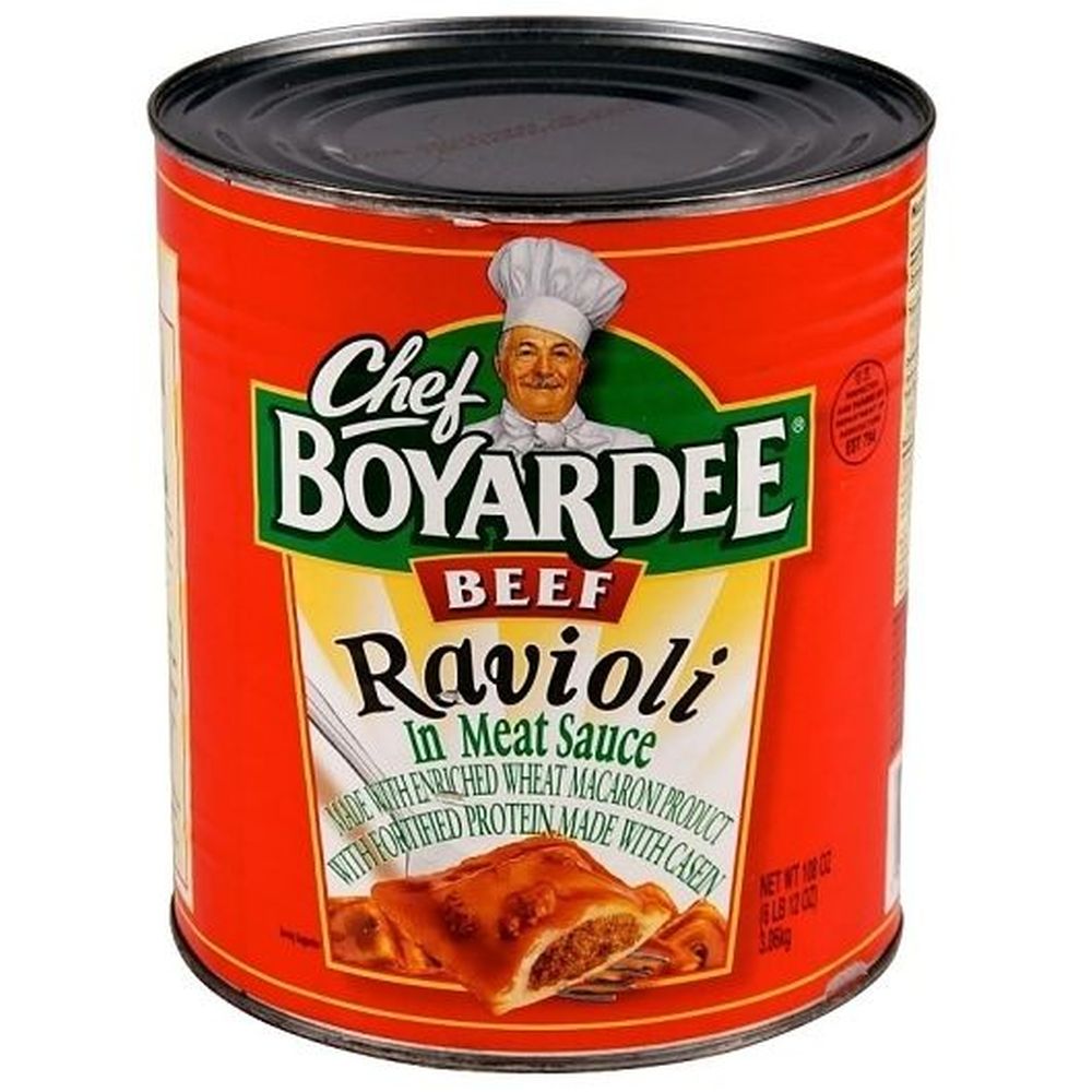 Chef Boyardee Beef Ravioli in Meat Sauce Case | FoodServiceDirect