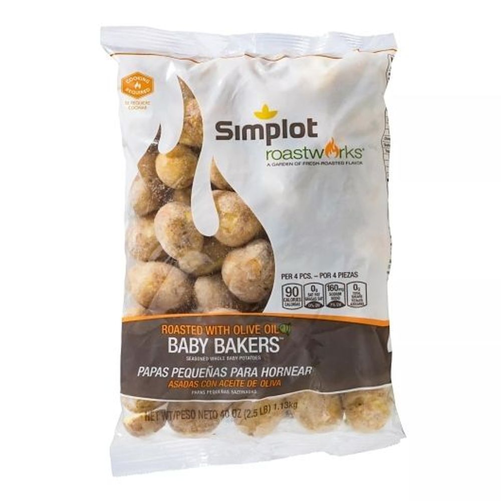 Simplot Roastworks Roasted Baby Bakers Potato Case | FoodServiceDirect