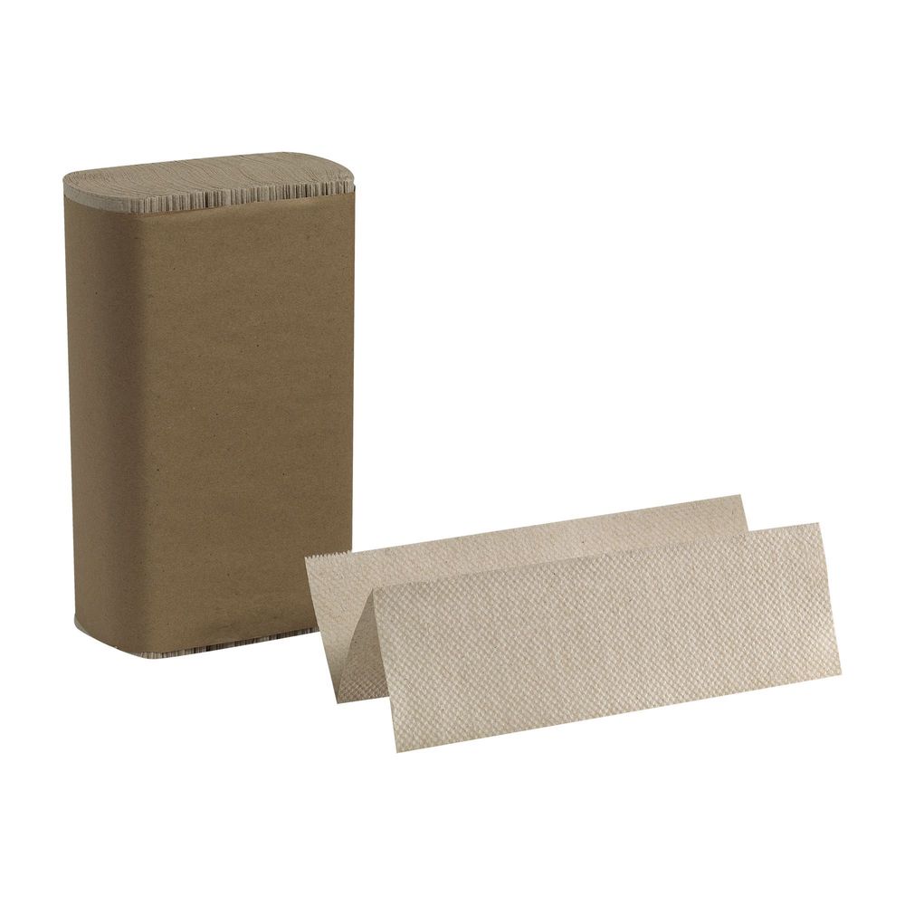 Pacific Blue Basic Brown 1 Ply Recycled Paper Multi Fold Towel, 250 ...