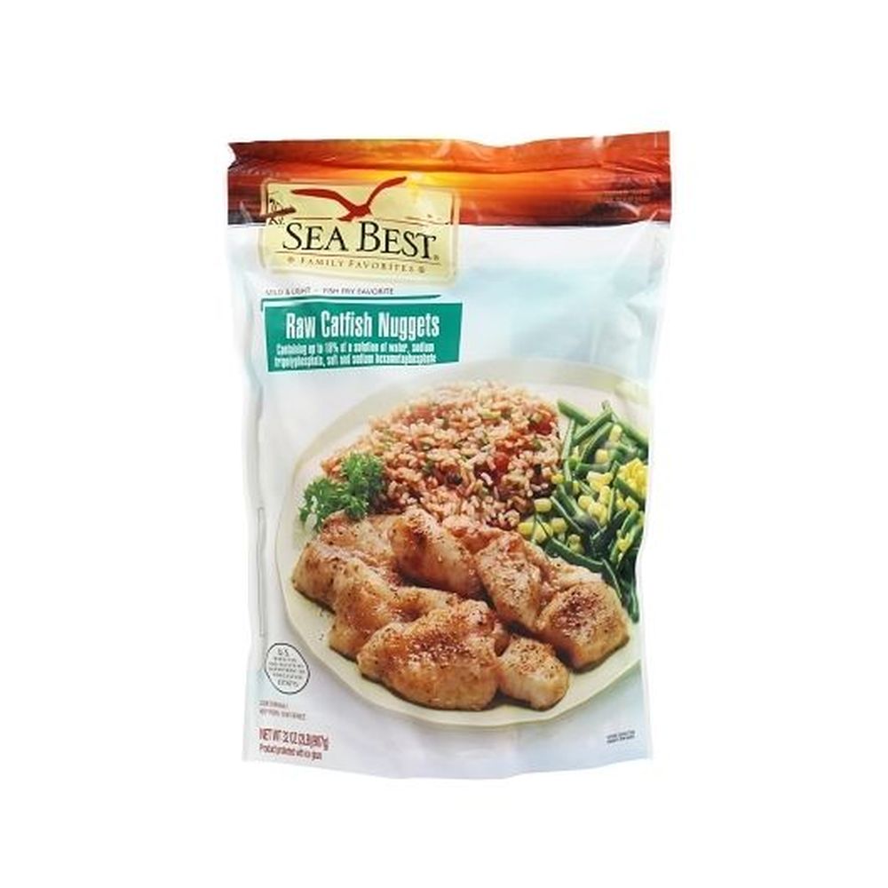Sea Best Skinless Boneless Catfish Nuggets, 2 Pound -- 15 per case
