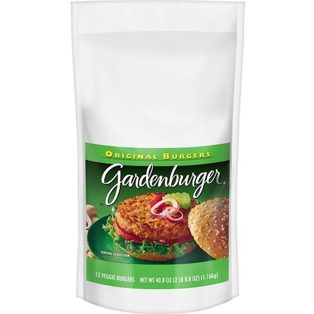 Kelloggs Gardenburger Original Veggie Burger Case | FoodServiceDirect