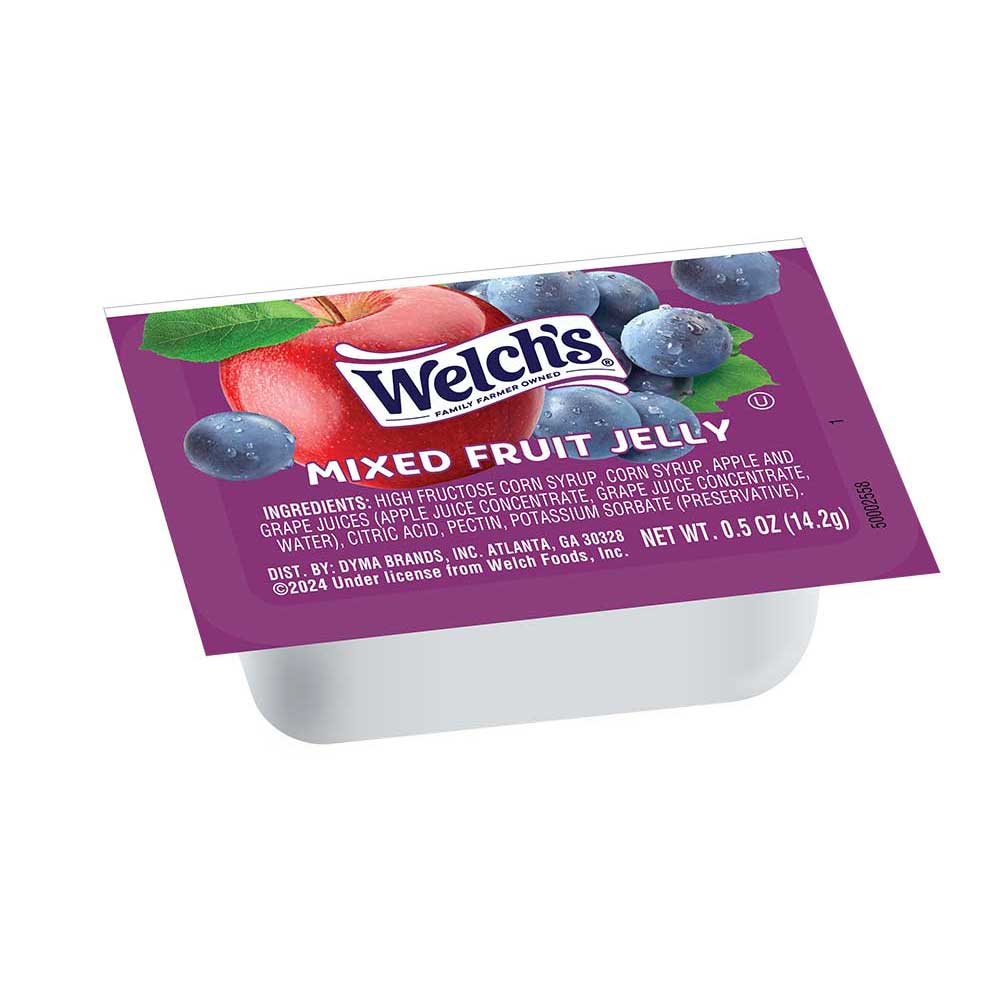 Welchs Grape Strawberry and Mixed Fruit Jelly/Jam Assortment Cups ...