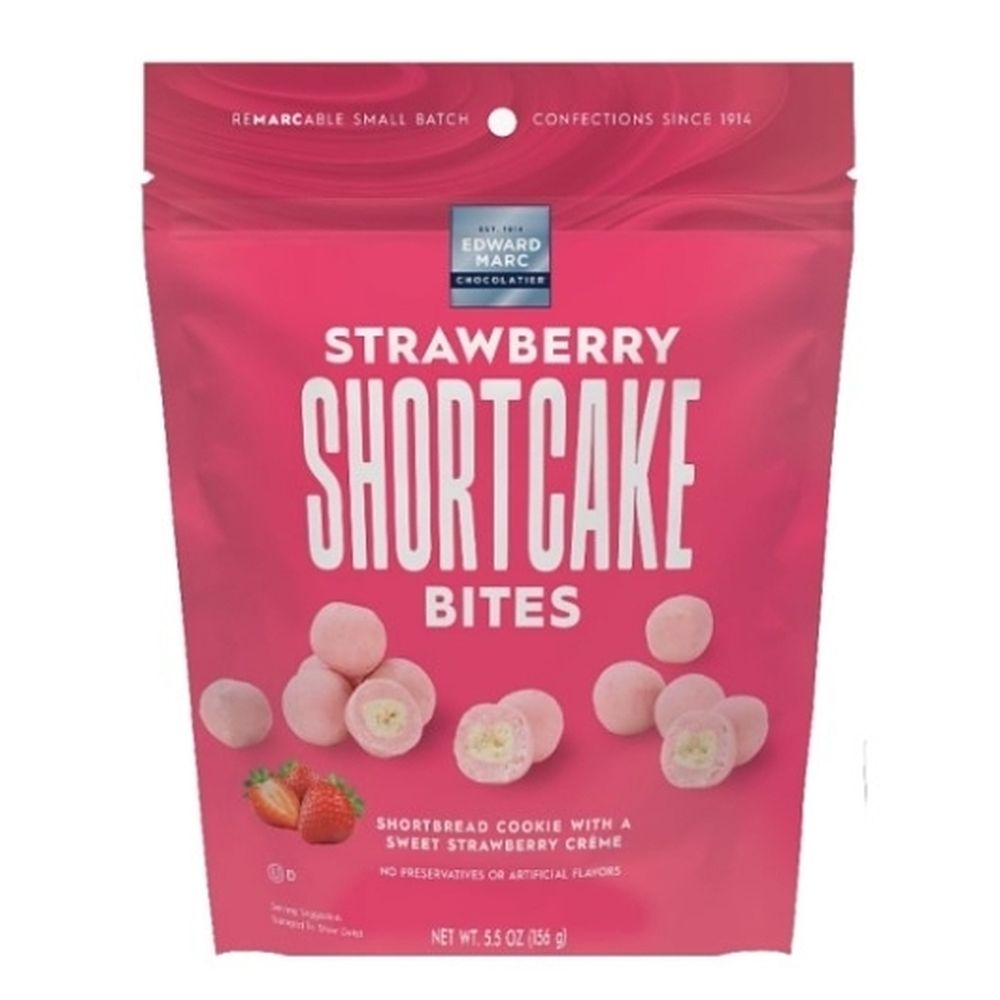 Edward Marc Strawberry Shortcake Bites, 5.5 Ounce -- 10 per case