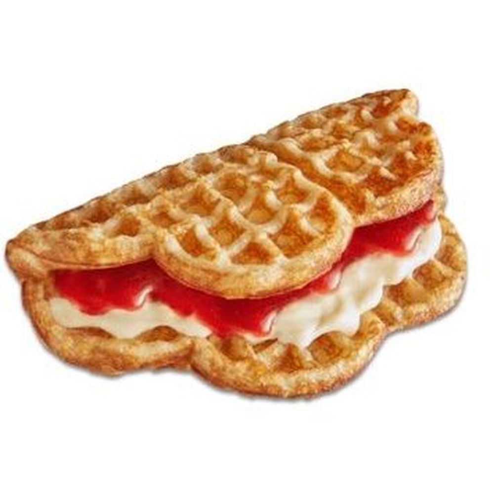 Nordic Waffles Berries and Cream Half Waffle Sandwich -- 36 per case