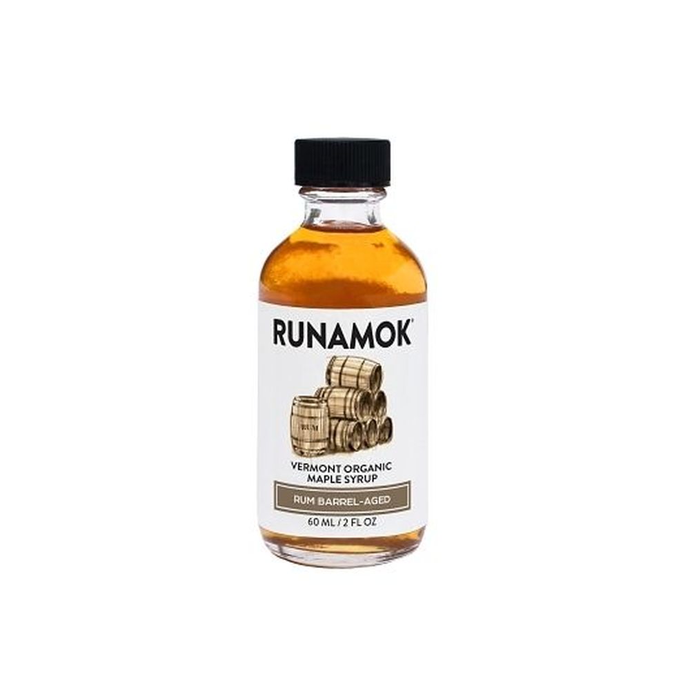 Runamok Maple Organic Rum Barrel Aged Maple Syrup, 2 Fluid Ounce -- 24 ...