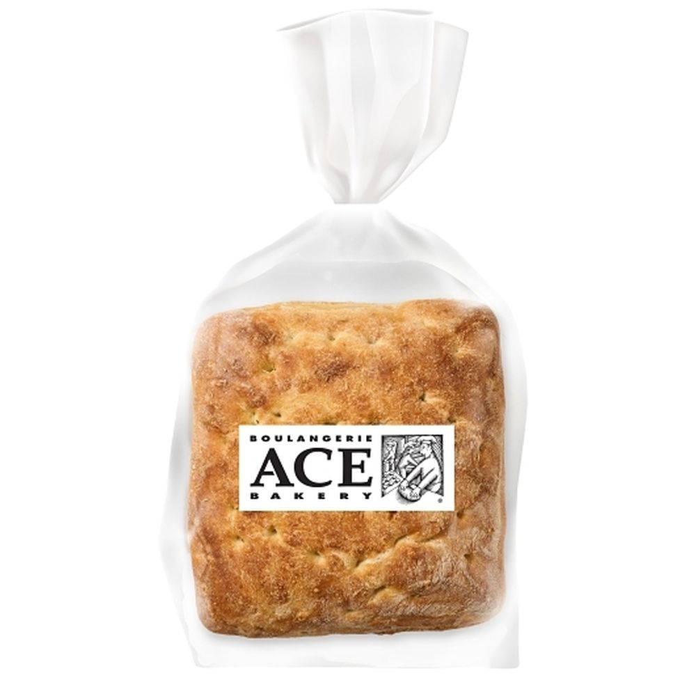 Ace Bakery Rosemary Focaccia Bread, 8 count -- 8 per case