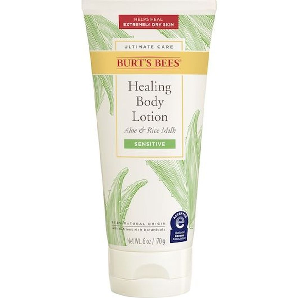 Burt's Bees Ultimate Care Healing Body Lotion with Aloe and Rice Milk ...