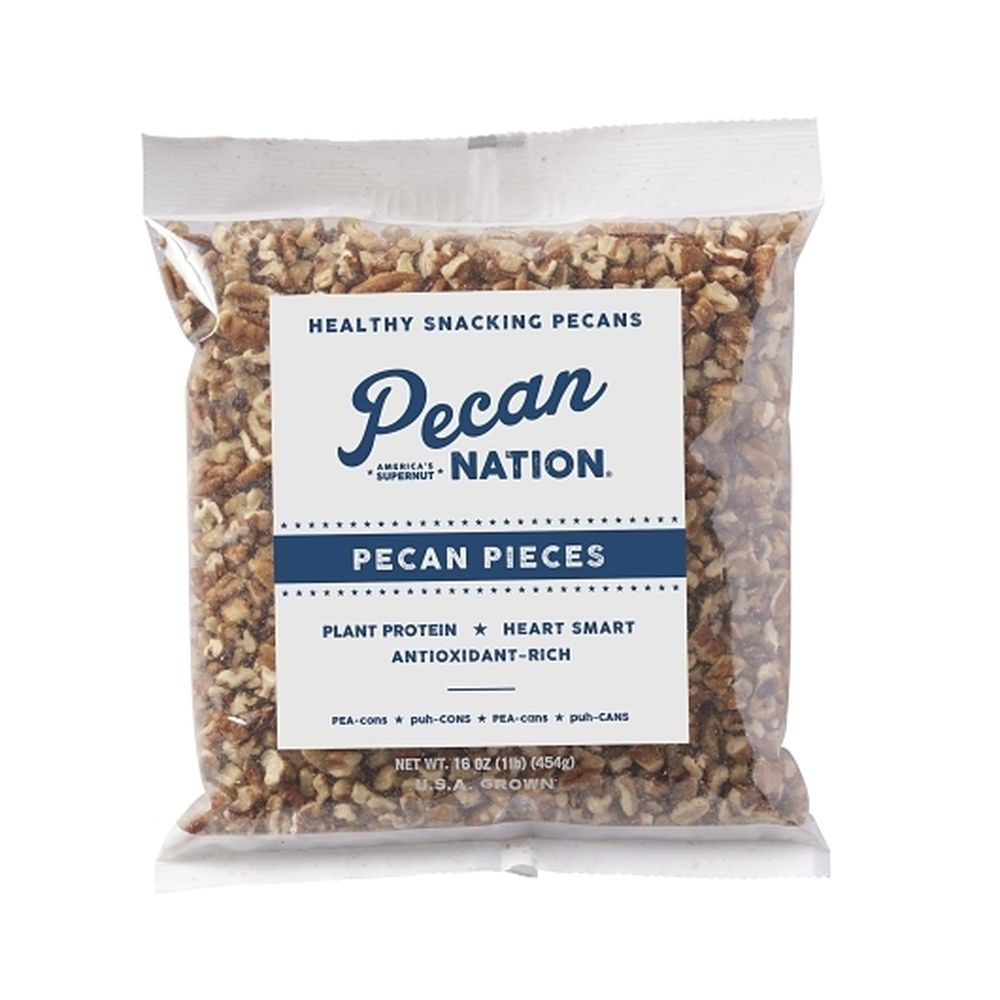 Pecan Nation Pecan Pieces, 16 Ounce -- 30 per case
