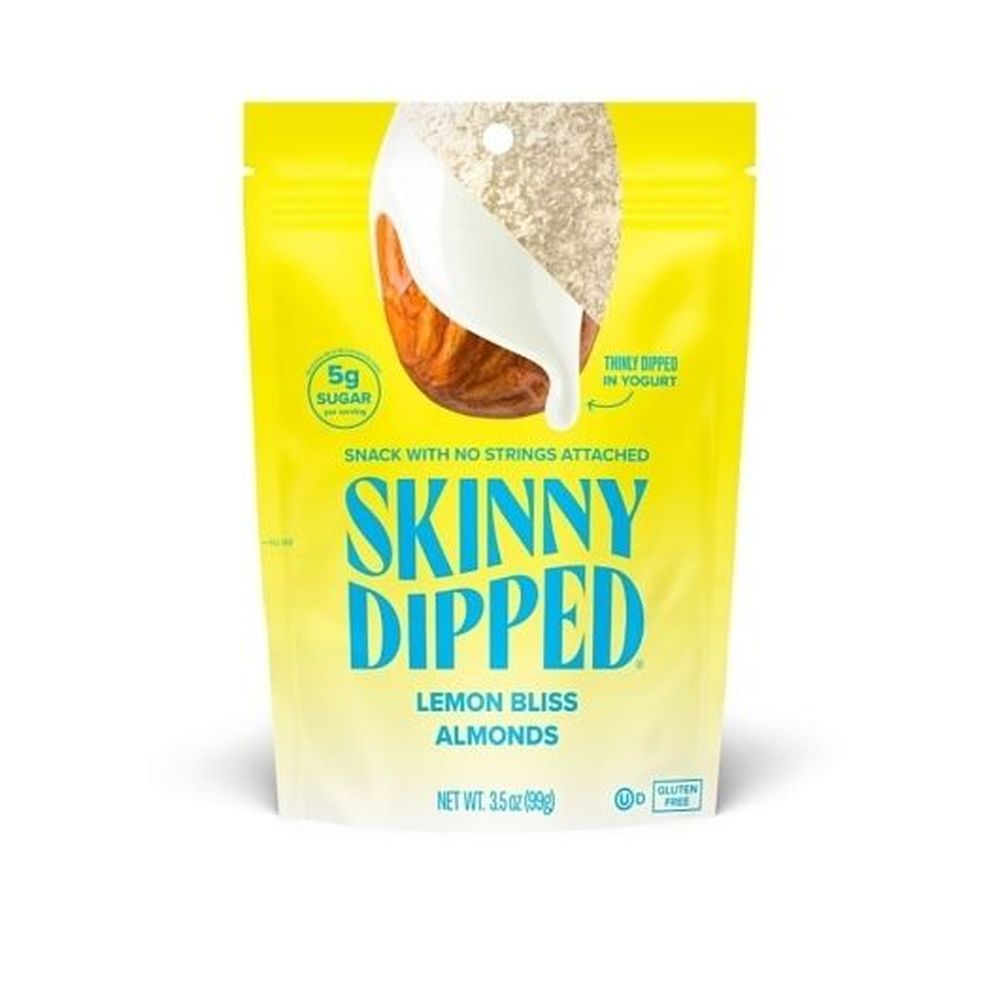 Skinny Dipped Lemon Bliss Yogurt Dipped Almonds, 3.5 Ounce -- 8 per case