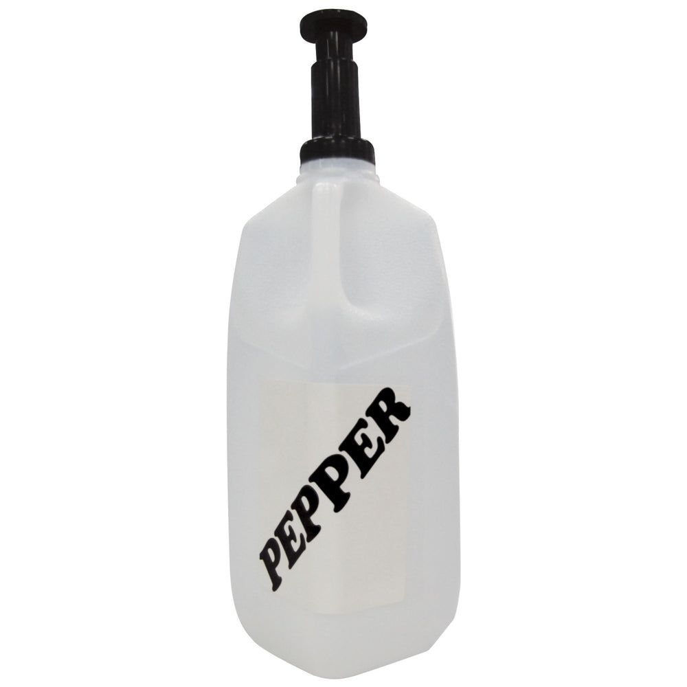 Winco Plastic Pepper Refiller, 1/2 Gallon Capacity -- 24 per case