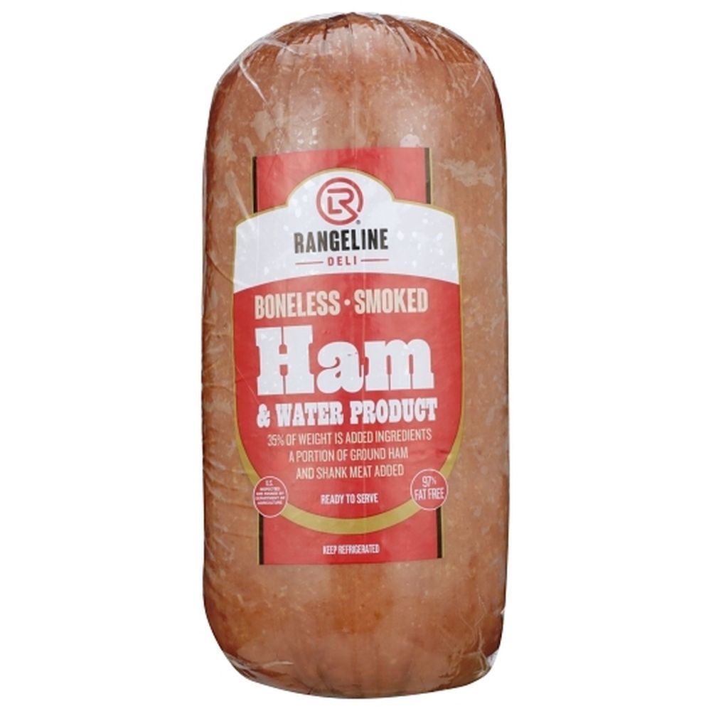 Rangeline Boneless Smoked Ham and Water, 11.24 Pound -- 2 per case