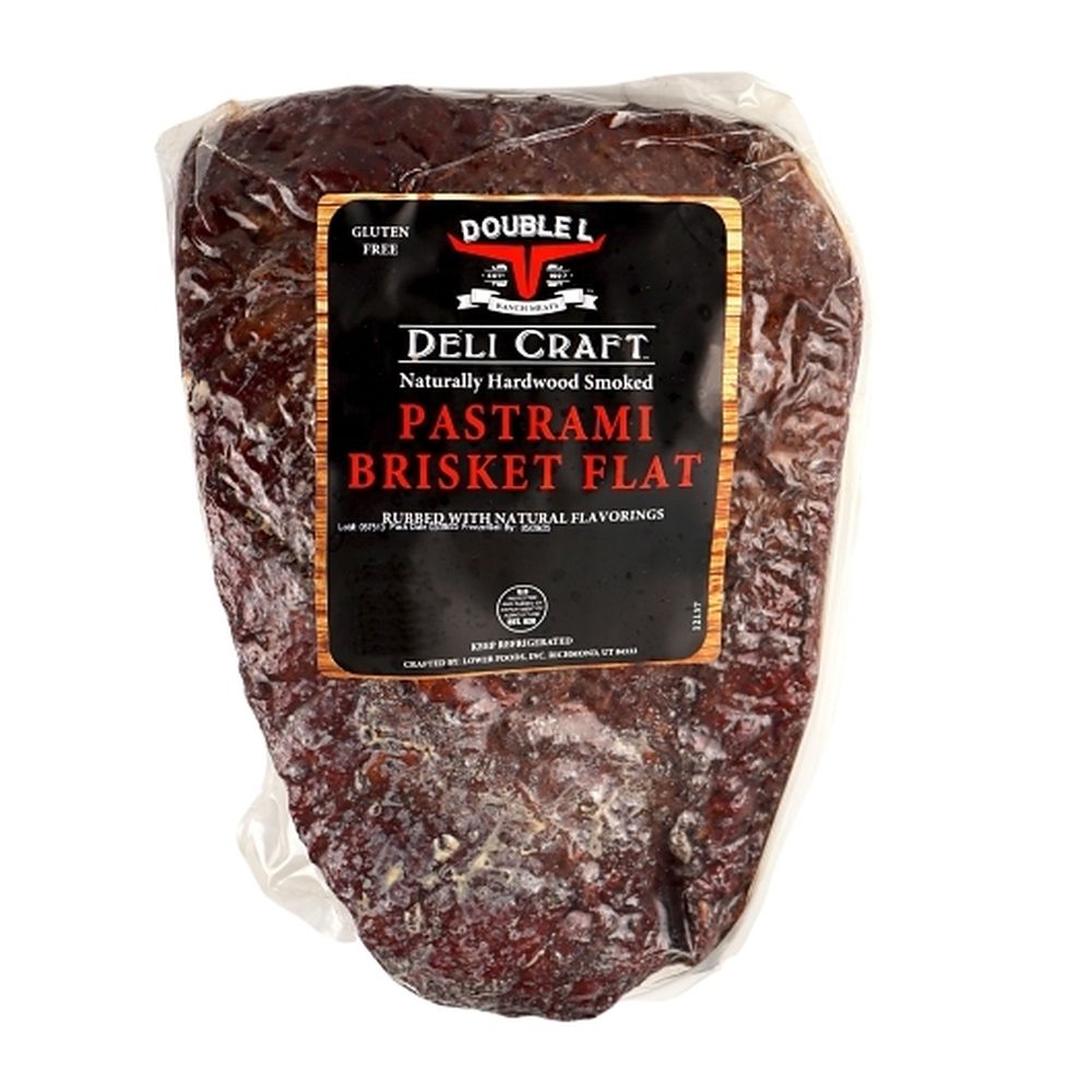 Double L Ranch Deli Craft Angus Pastrami Brisket Flat, 5 Pound -- 3 per ...