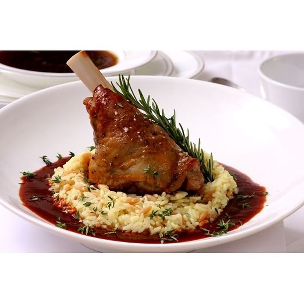 Hellaby Lamb Hindshank, 19 Ounce -- 24 per case