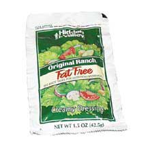 Hidden Valley Fat Free Ranch Portion Pack Dressing