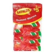 Sathers Gummy Worms Candy