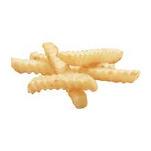 Simplot Classic Slimline Crinkle Cut French Fry 4.5 Pound