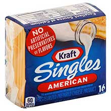 Kraft Singles American Sliced Cheese 12 Ounce 16 Slices