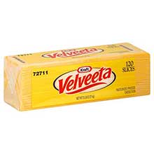 Velveeta Regular Sliced Cheese 5 Pound