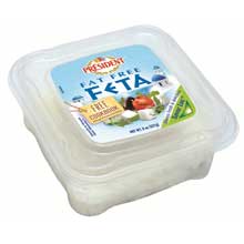 President Fat Free Plain Feta Cheese Chunk