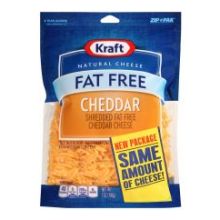 Natural Shredded Fat Free Cheddar Cheese