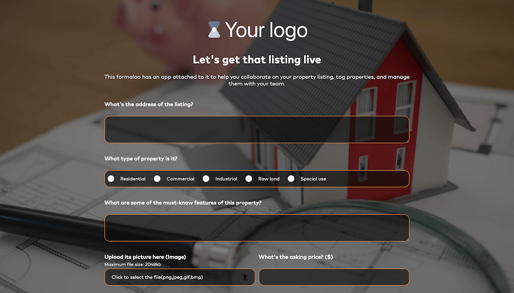 Formaloo - Dashboard